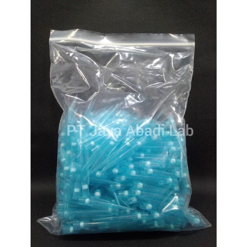 Jual pipet pipette tip with filter 1000 uL blue tips filter 1ml isi 500 ...