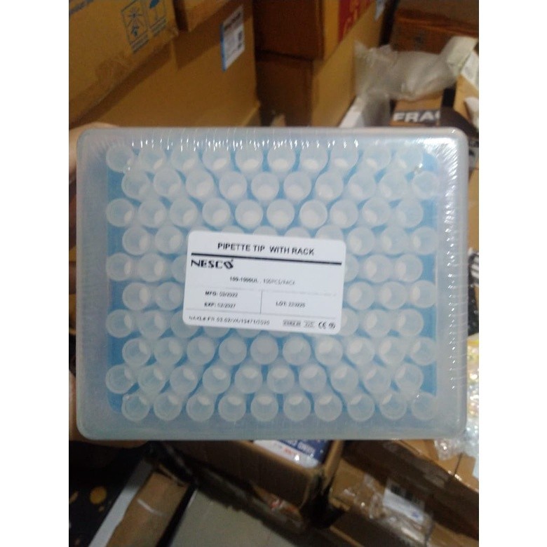 Jual pipet filter tips tip filter micropipette mikropipet pak 1000 uL 1 ...