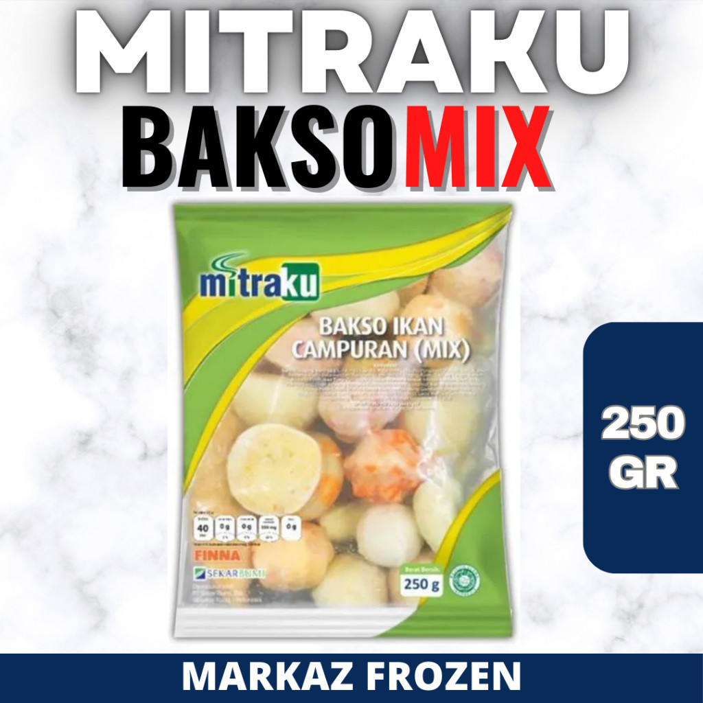 Jual MITRAKU BAKSO MIX 250GR (20/Q) | Shopee Indonesia
