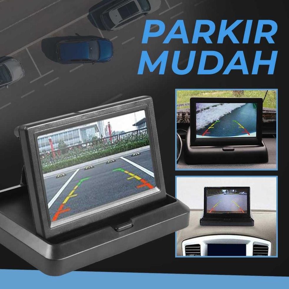 Jual Monitor LCD Parkir Mobil Layar Kamera Parkir Monitor Rear View ...