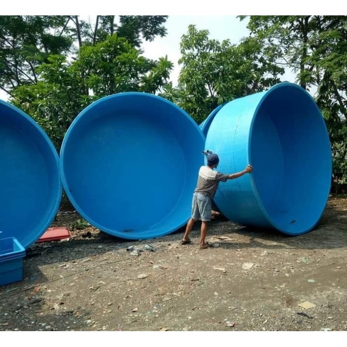 Jual BAK FIBER VIBER BULAT KOLAM IKAN DAIMETER 150CM | Shopee Indonesia