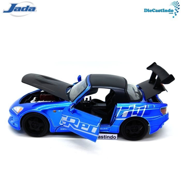 Jual Jada - Jdm Tuners 2001 Honda S2000 Biru Skala 1:24 | Shopee Indonesia
