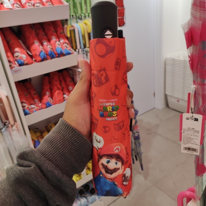 Jual Payung Otomatis Miniso - The Super Mario Bros Collection Umbrella ...