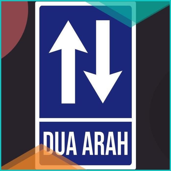 Jual rambu dua arah 13m4yZ4 perkakas | Shopee Indonesia