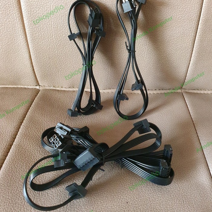 Jual Kabel Modular 8 pin to SATA ORIGINAL Corsair PSU | Shopee Indonesia