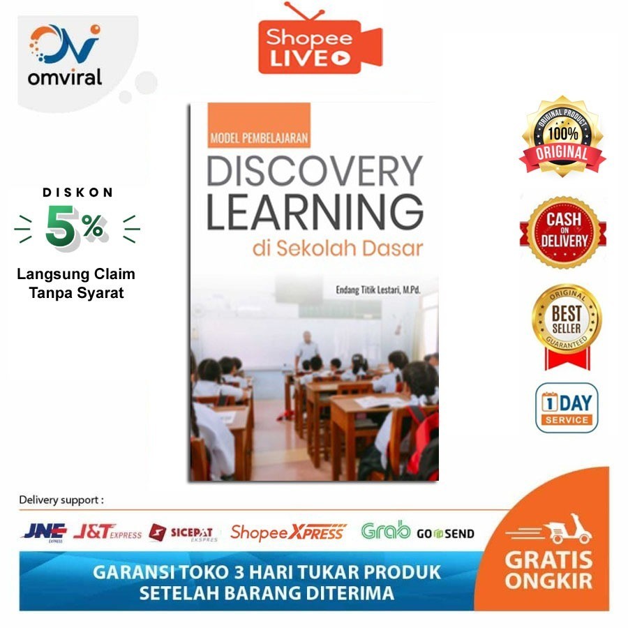 Jual OV30P - Buku Model Pembelajaran Discovery Learning di Sekolah Dasar -Endang Titik Lestari ...
