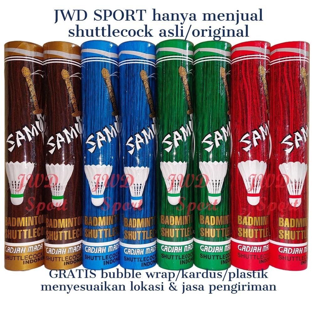 Jual Murah Meriah Shuttlecock Samurai Original Isi 12 Per Slop Kok ...