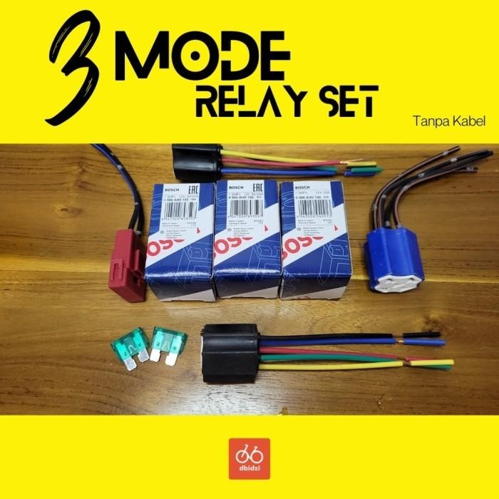 Jual Relay Set Rekomendasi Lampu Duromoto Foglamp Driving Lamp Mobil ...