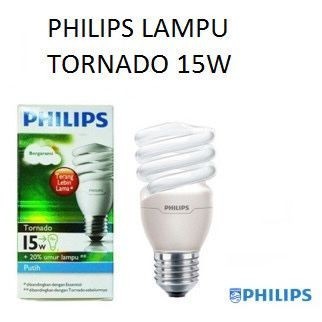 Jual Philips Lampu Tornado 15w Putih/Kuning 15w 15 watt 15watt | Shopee Indonesia