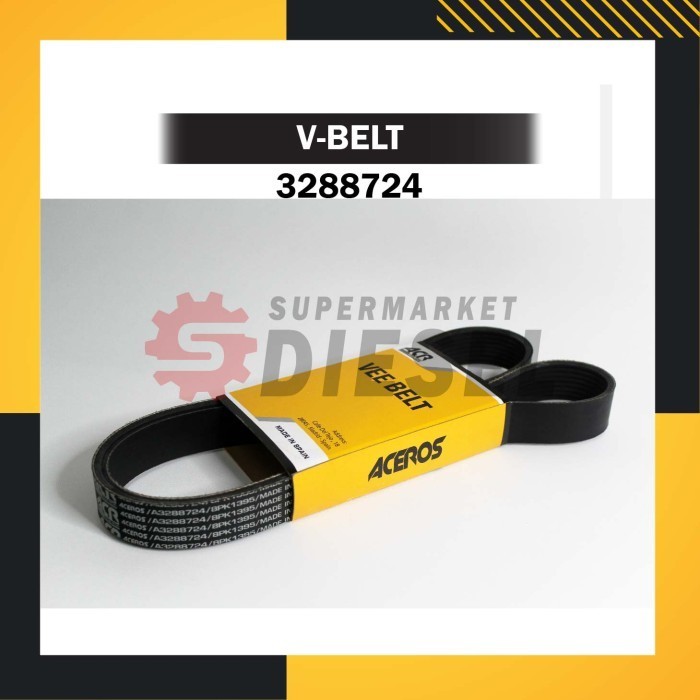 Jual ACEROS 3288724 V-BELT (8PK1395) / CUMMINS 3911560 | Shopee Indonesia