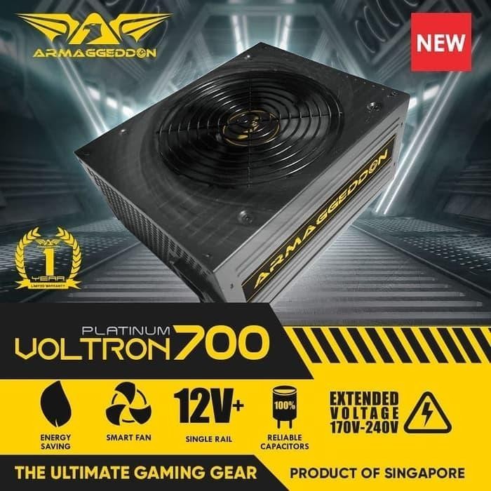 Jual Power Supply Gaming Voltron Platinum 700 Armaggeddon 80 Plus PSU ATX | Shopee Indonesia