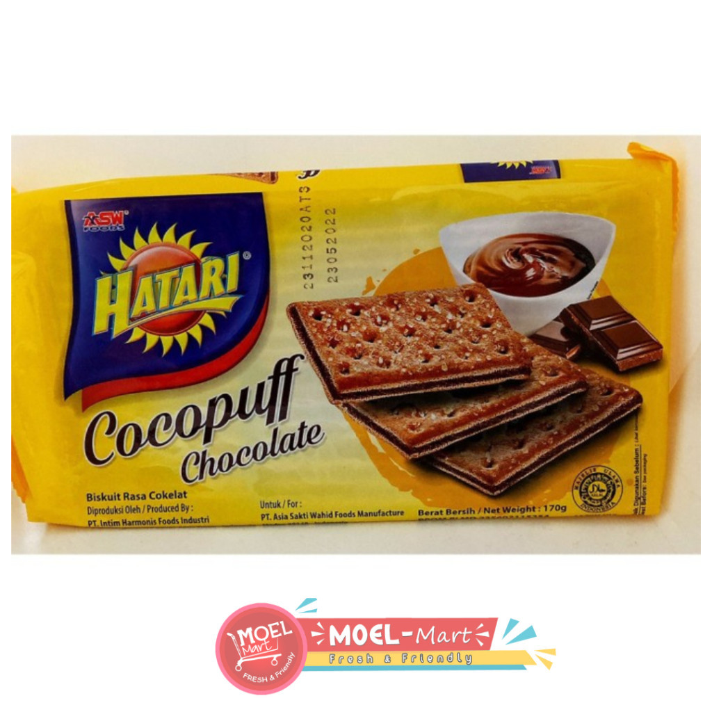 Jual ASW HATARI COCO PUFF 170GR | Shopee Indonesia