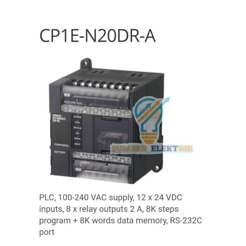 Jual PLC OMRON CP1E-N20DRA | Shopee Indonesia