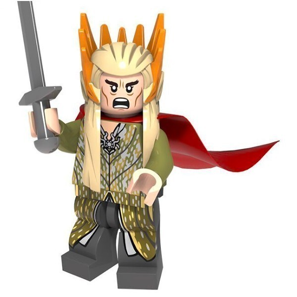 Jual LOTR Thandruil Elf King Hobbit The Lord of The Ring Minifigure ...