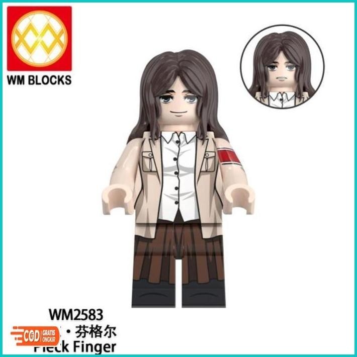 Jual Promo Action Figure Attack On Titan Wm6165 Annie Leonhart Erwin ...