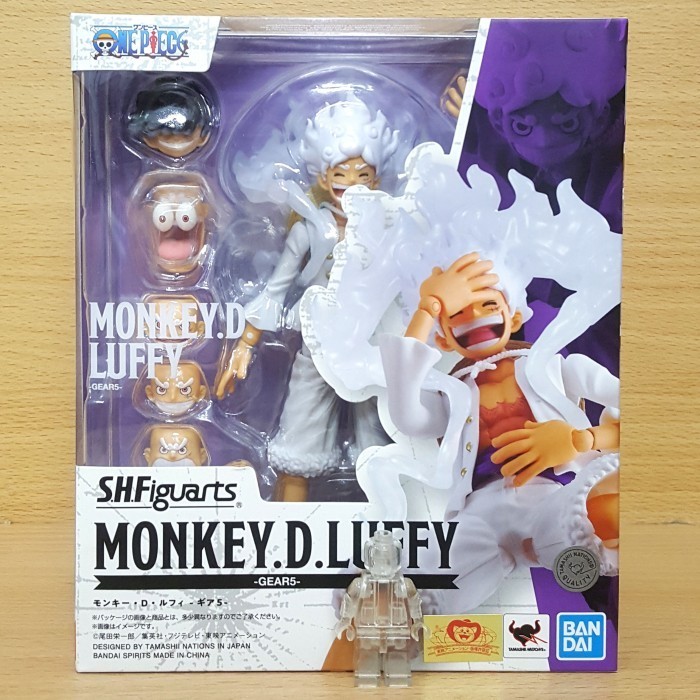 Jual S.H.Figuarts Monkey . D. Luffy -GEAR 5- 155mm Action Figure SHF ...