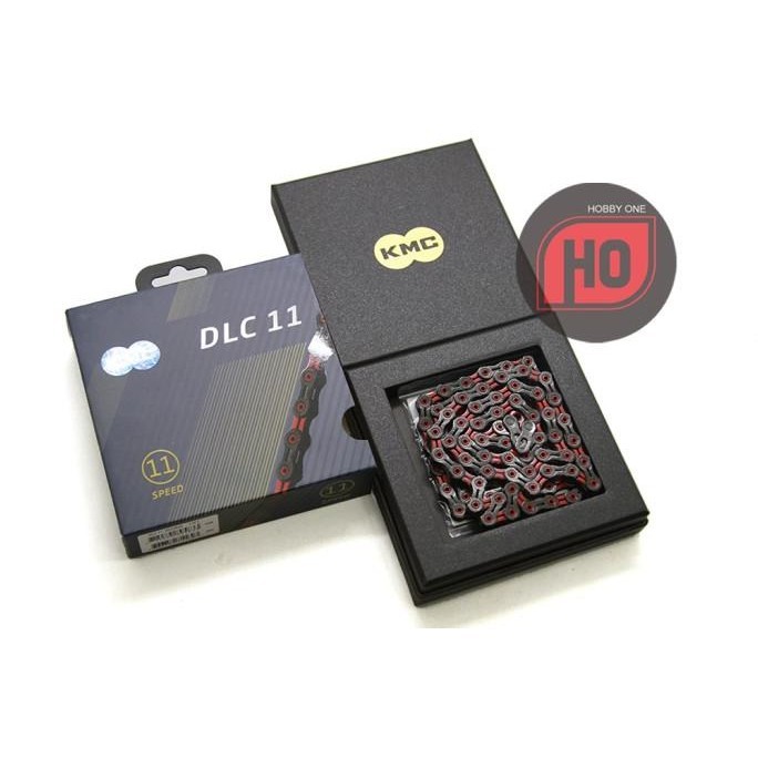 Jual Kmc X11Sl Dlc Chain - Black Red - Rantai Road Bike Mtb Rb - 11 Speed | Shopee Indonesia