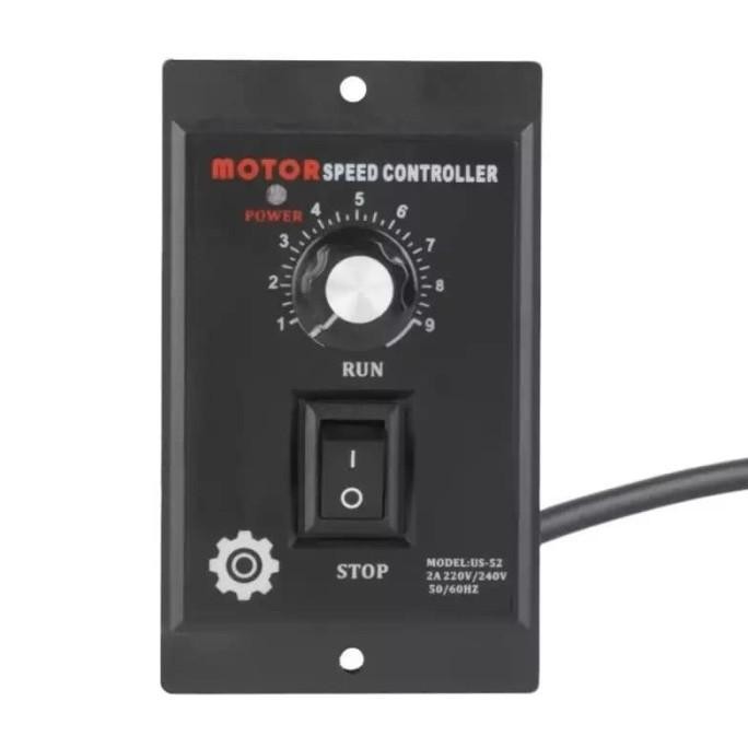 Jual AC Motor Speed Controller 400W 220V Dimmer Modul Box Kotak Casing ...