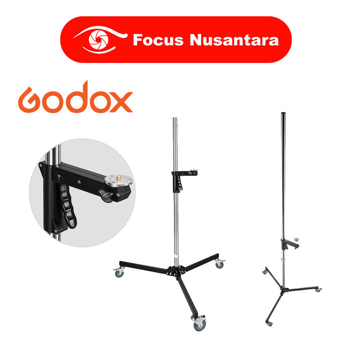 Jual GODOX 240FS WHEELED LIGHT STAND MURAH | Shopee Indonesia