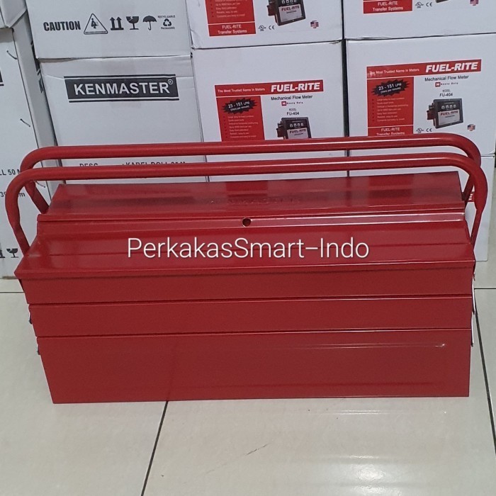 Jual Kenmaster Tool Box Besi 3 Susun Besar/Tools Box/Toolbox Big | Shopee Indonesia