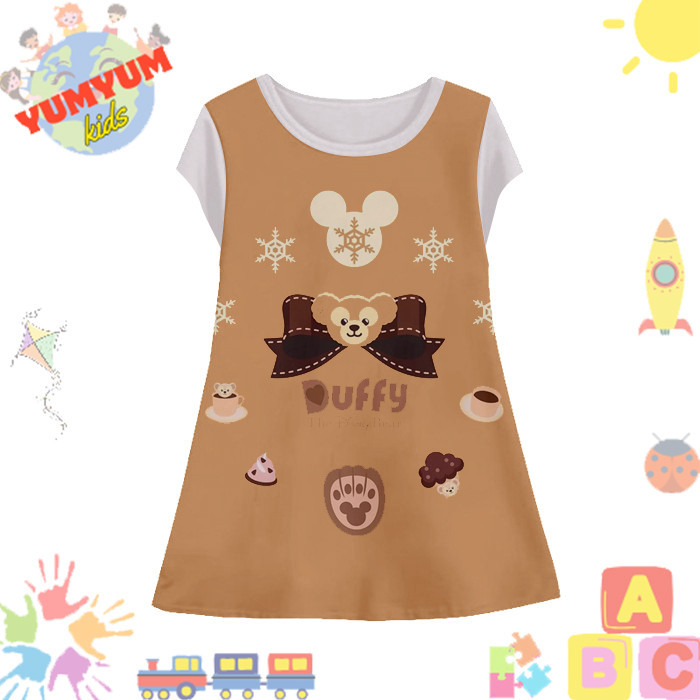 Jual Dress Anak Perempuan Duffy The Disney Bear v1 Tunik Anak Wanita ...
