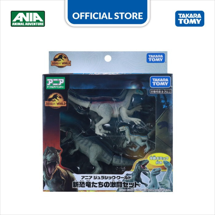 Jual ANIA Jurassic World 3 Battle set | Shopee Indonesia