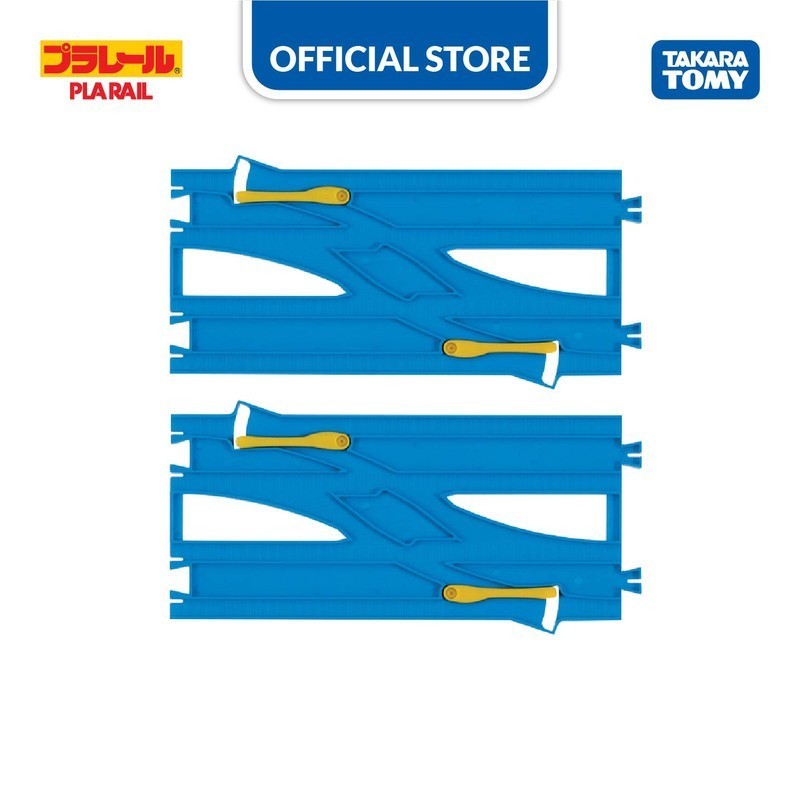 Jual Plarail Parts R-24 Cross Double Rail Point (2's) | Shopee Indonesia
