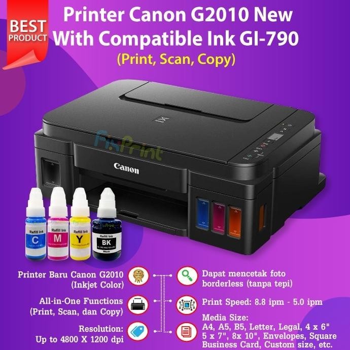 Jual Printer Canon G2010 Print Scan Copy Ink Tank Multifungsi All In ...