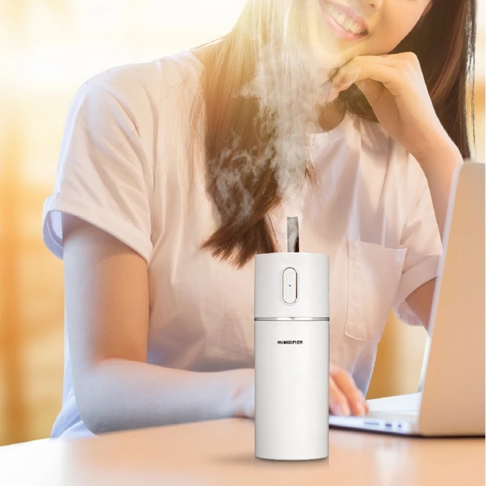 Jual Wireless Protable Humidifier 200Ml Leak Proof 1200Mahz Battery ...