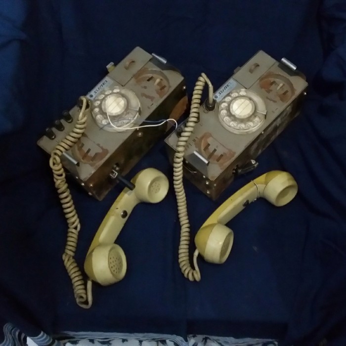 Jual [BDJ] Telepon putar engkol jadul vintage | Shopee Indonesia