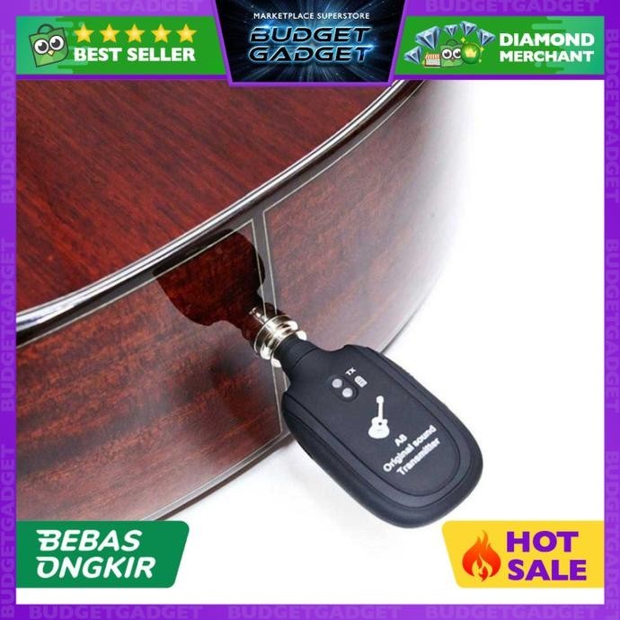 Jual Masih!!! Keep Motion Uhf Wireless System Gitar Transmitter Receiver - A8 | Shopee Indonesia