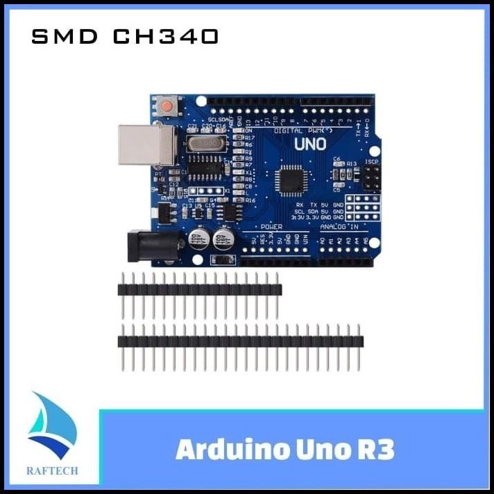Jual DISKON ARDUINO_UNO UNO R3 CLONE SMD CH340 ATMEGA328P + KABEL USB ...