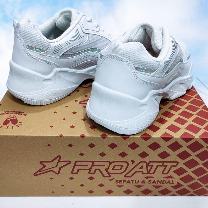 Jual Pro Att Lip Sepatu Sneakers Kerja Cewek Dewasa Putih Kekinian ...