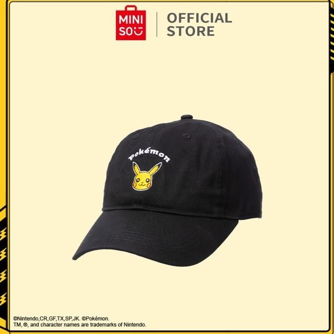 Jual MINISO x Pokmon Topi Baseball Cap Hat Fashion Dengan Bordir ...