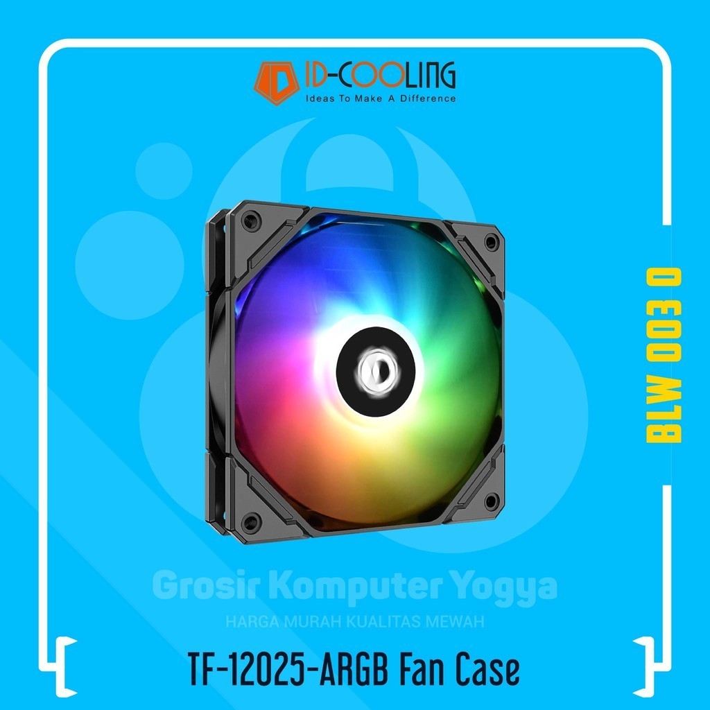 Jual ID-Cooling TF-12025-ARGB 120mm Hydraulic Bearing Fan Case Kipas Casing | Shopee Indonesia