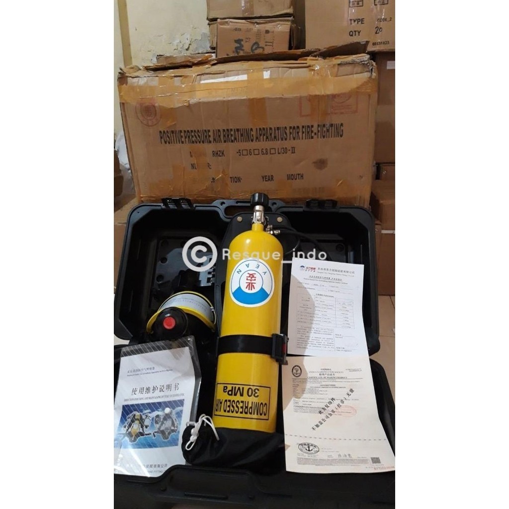 Jual Scba Breathing Apparatus - 6 Liter Merk Yean | Shopee Indonesia