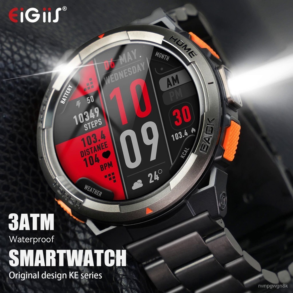 Jual EIGIIS Smart Watch KE5 3ATM Waterproof Original Design Sports ...