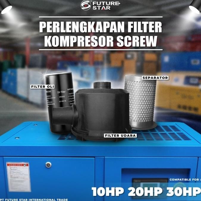 Jual Perlengkapan Filter Kompresor Screw | Shopee Indonesia