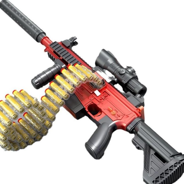 Jual Mainan Anak Toy Gun M416 Assault Rifle Tembakan Eva Soft Bullet Series Original Produk ...