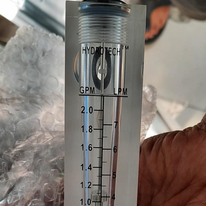 Jual Flowmeter 2 Gpm / 7 Lpm Rotameter Rotameter Air Dan Angin | Shopee ...