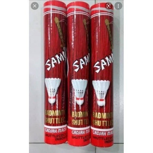 Jual Shuttlecock Badminton Samurai Merah / shuttlecock / kock / kok ...
