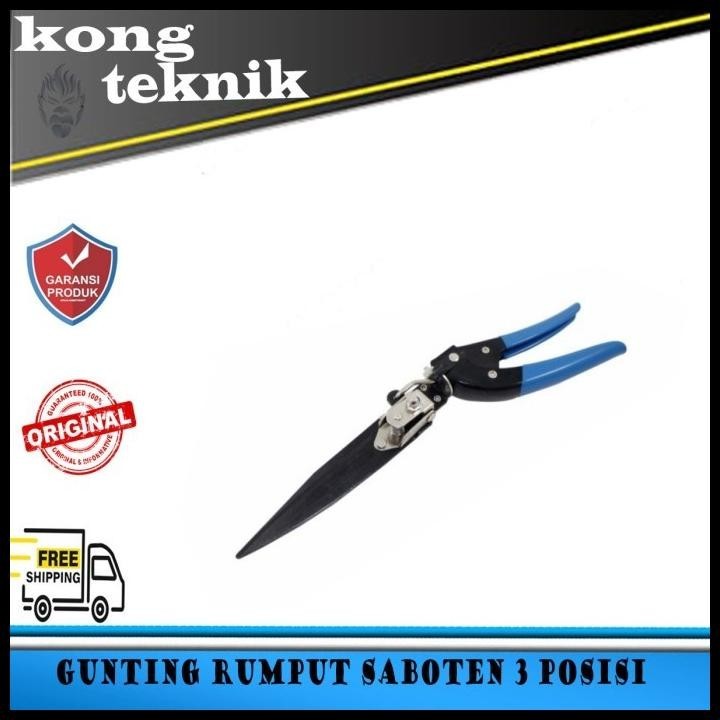 Jual GUNTING RUMPUT SABOTEN 3 POSISI / GRASS SHEARS MADE IN TAIWAN | Shopee Indonesia