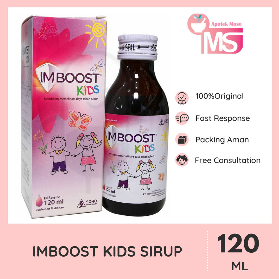 Jual IMBOOST KIDS SIRUP 120 ML | Shopee Indonesia