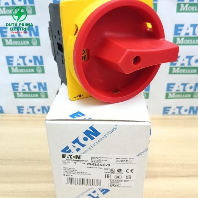 Jual Tersedia P3-63/Ea/Svb Eaton Moeller - Main Switch P3 | Shopee Indonesia