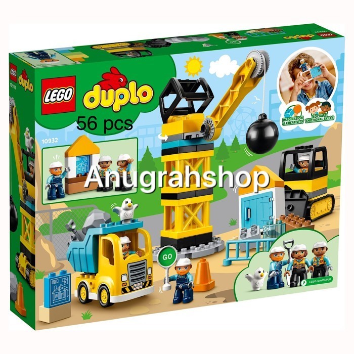Jual LEGO 10932 DUPLO Wrecking Ball Demolition - Blocktopia | Shopee ...