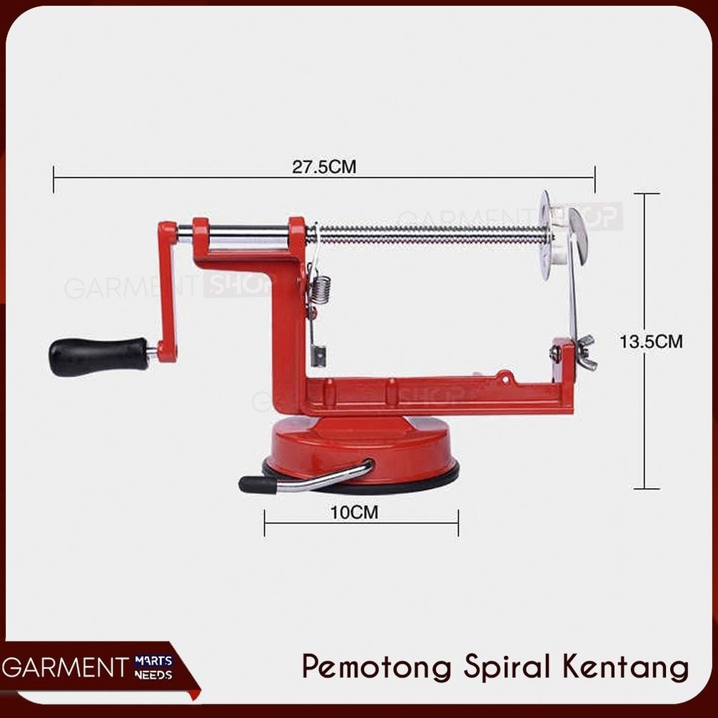 Jual Alat Spiral Kentang Potato Slicer Mesin Pemotong Kentang Ulir ...