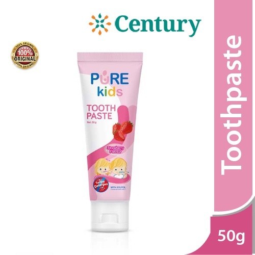 Jual Pure Kids Toothpaste Strawberry 50gr / Pasta Gigi Bayi | Shopee ...