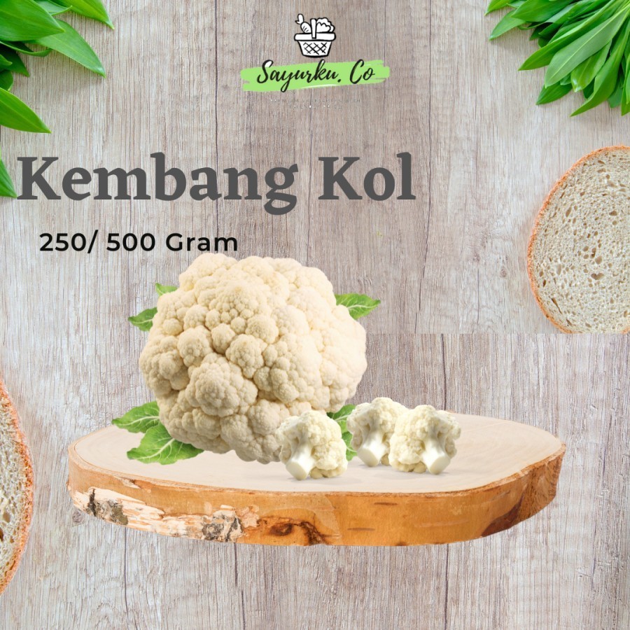 Jual Kembang Kol/Brokoli Putih 500Gr | Shopee Indonesia