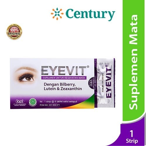 Jual Eyevit Tablet 1 Box isi 5 Strip | Shopee Indonesia