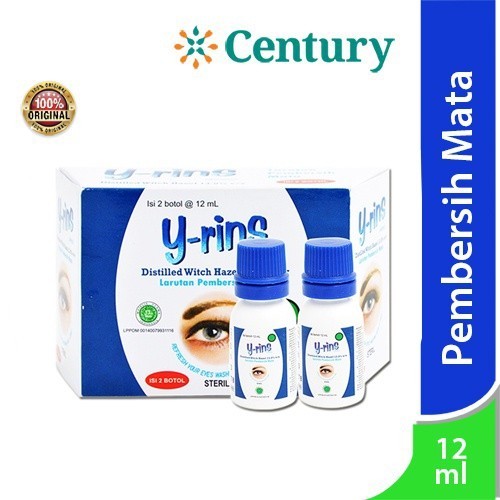 Jual Y-rins Larutan Pembersih Mata isi 2 pcs @12ml / Pembersih Mata ...